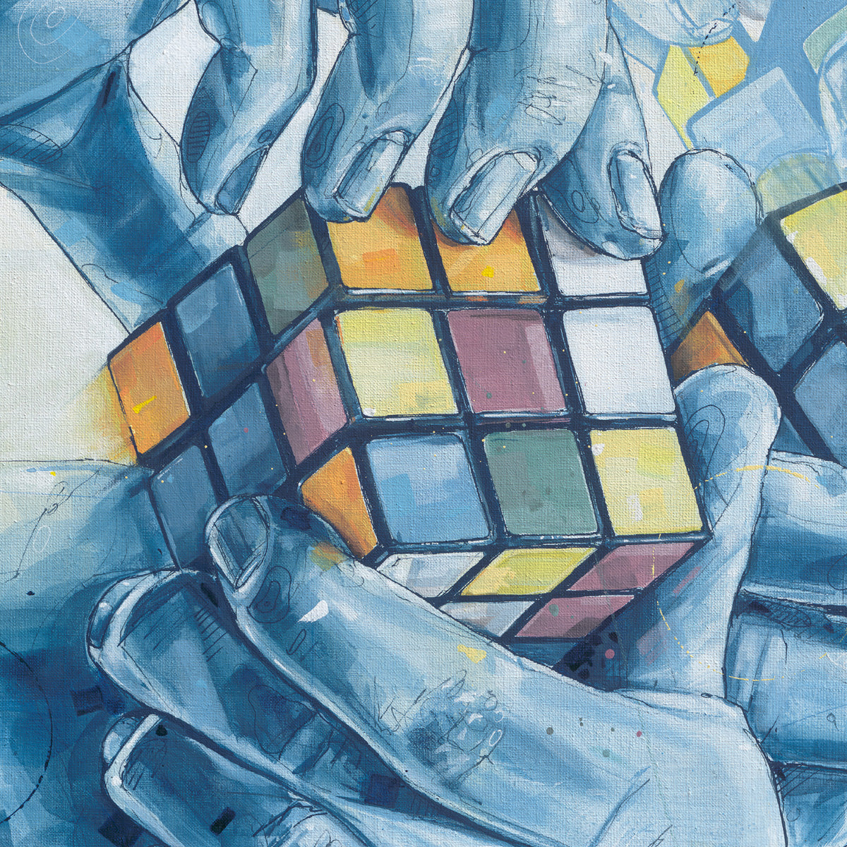 Perseverance painting – Joshoppenbrouwers.com